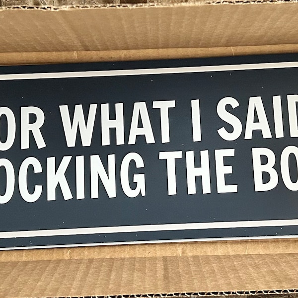 Funny Dock Sign, Boat Dock Sign, Dads Boat Decor, Boating Humor ...