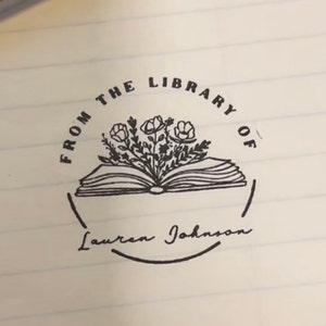 Teacher Date Stamp Personalized Date Stamp With Name and Date 1 or 2 ...