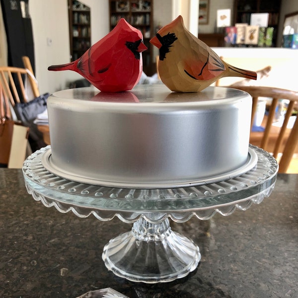 Handmade Cardinal Wood Carving Bird Figurine Cardinals Wood Cardinal ...