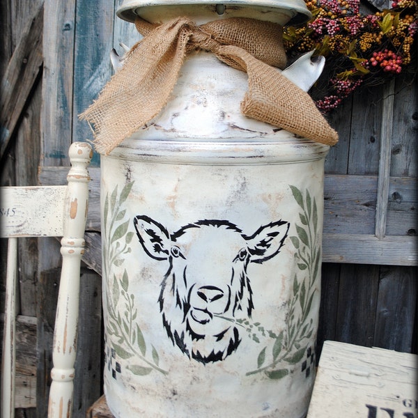 Sheep Stencil, Farm Life Sheep Stencil, Reusable Stencil, Stencil for ...
