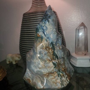 Honey Optical Calcite Chunks Iceland Spar Rhomboid Optical Calcite ...