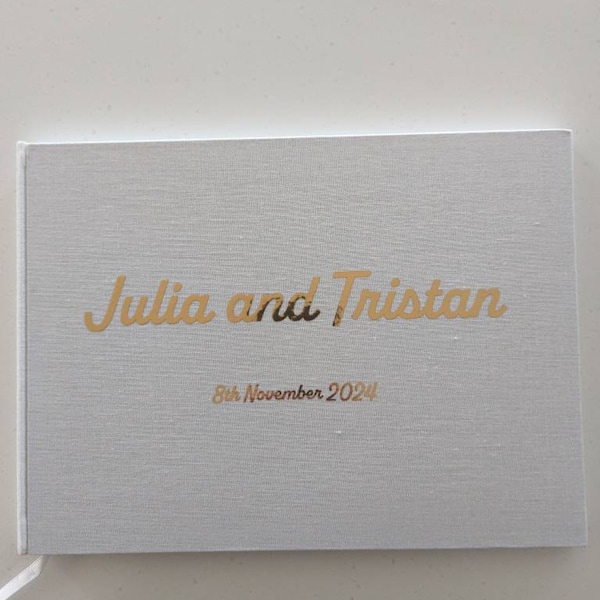 Linen Polaroid Album Personalised Photo Book Album Fits Instax Mini ...