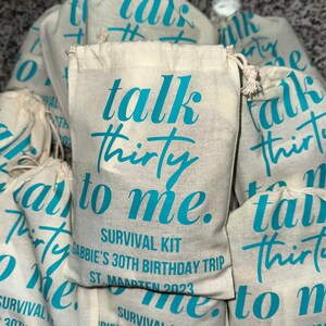 Thirty Flirty & Thriving Hangover Kit, Recovery Kit, 13 Going on 30 ...