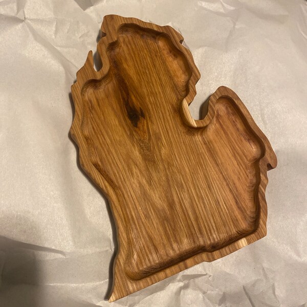 Personalized Minnesota Catch-all Tray Handmade Gift From Solid Hickory ...