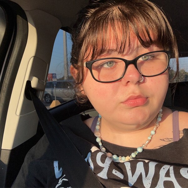 Kayla Pink Mermaid Pearl and Shell Beaded Necklace - Etsy