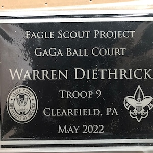 Black Outdoor QR Code Sign Barcode Plaque QR Code Plaque - Etsy