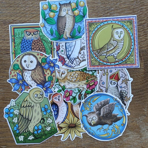 Medieval Bunny Warrior Vinyl Sticker Set - Etsy