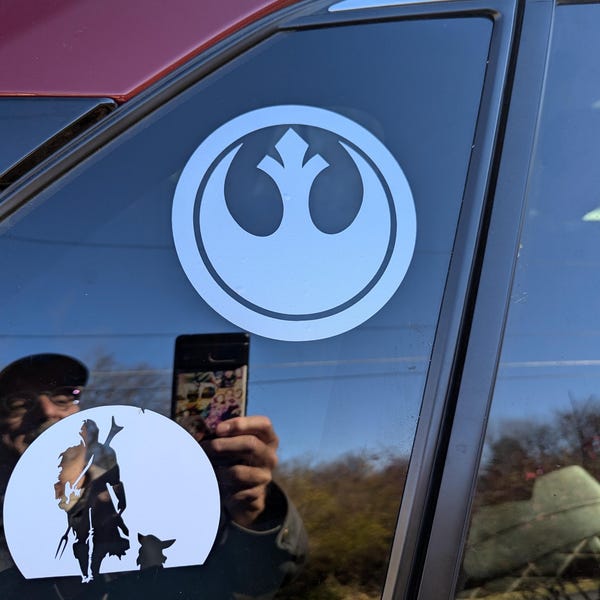 Star Wars Vinyl Decals (10 to Choose From) - Stickers for Laptop, Car ...