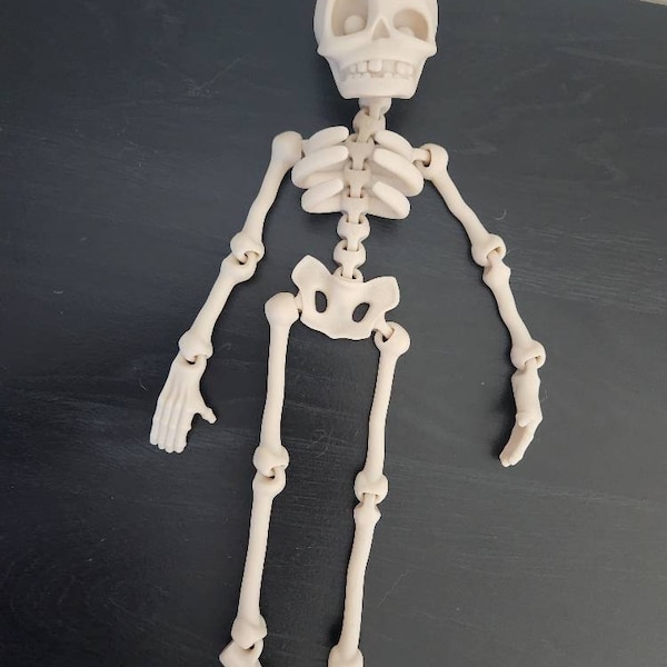 Flexi Skeleton / 3D Printed / Fidget Toy - Etsy