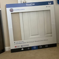 Instagram Frame, Fully Printed and Customized 18x24" 24x36" 28x40 ...