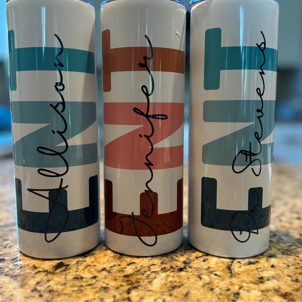 Personalized EEG Tech Tumbler, Custom EEG Technician Tumbler Cup, EEG ...