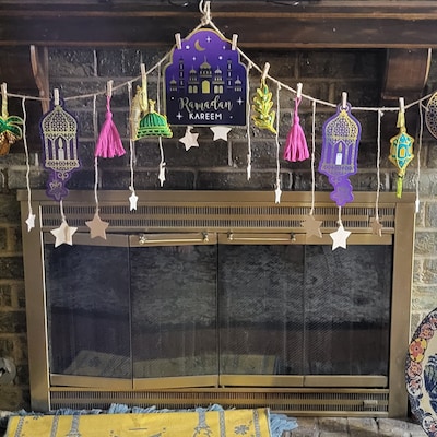 30 Piece Bundle Decorative Heirloom Garland, Islam, Muslim Celebration ...