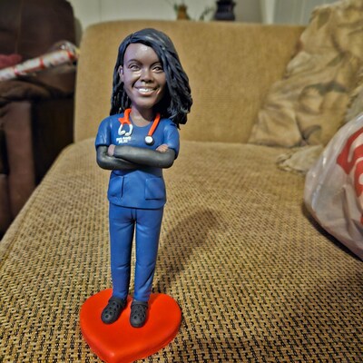 Graduation University Student Custom Bobblehead, Personalized Graduate ...