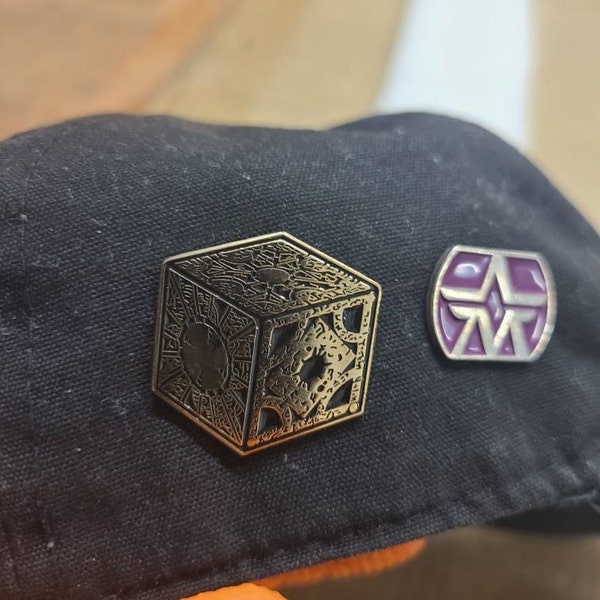 Hellraiser Puzzle Box Horror Enamel Pin | the Lament Configuration ...