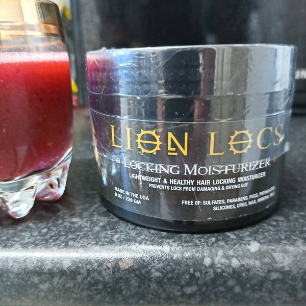 Lion Locs Hair Locking Organic Retwist & Moisturizer Gel for Dreadlock ...