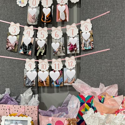 Blue Gingham First Day of School Sign Watercolor First Day of School ...