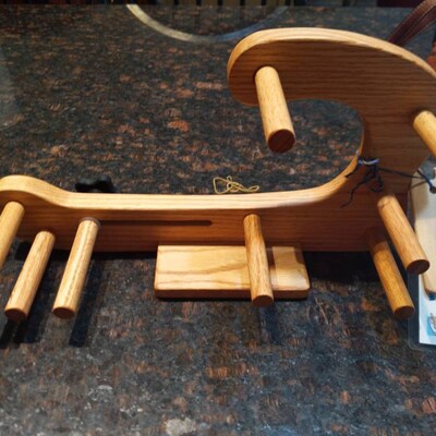 Loom-the Minstrel Inkle Small Travel Sized Weaving Loom-makes 5 Foot ...