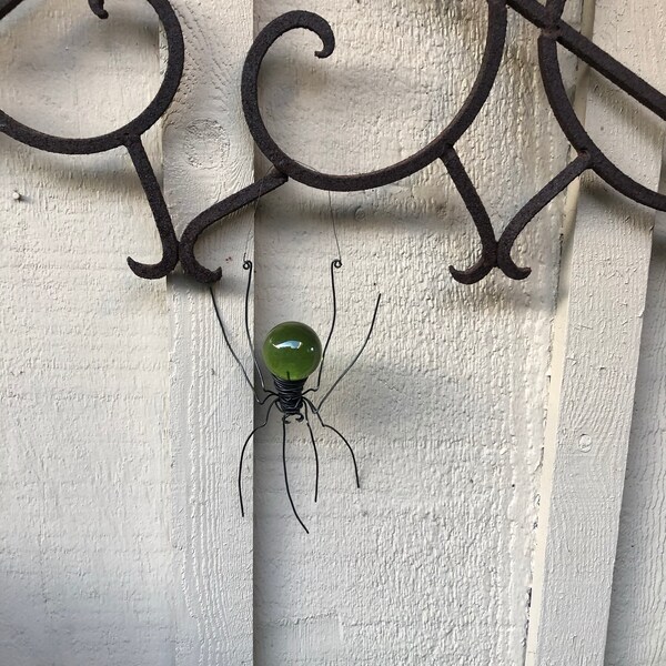 Forest Green Sun Catcher Window Spider Hanging Art, Made to Order - Etsy