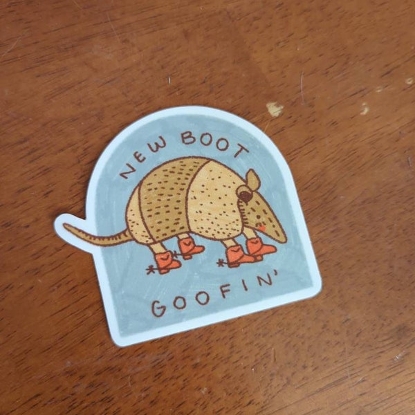 New Boot Goofin' Vinyl Sticker - Etsy