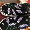 Pink Cow Print Vans Hand-painted Slip-on Vans Pink Cow Print Strawberry ...