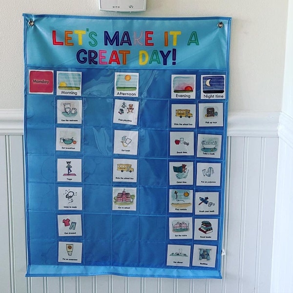 Editable Daily Rhythm Cards and Visual Schedule - Etsy