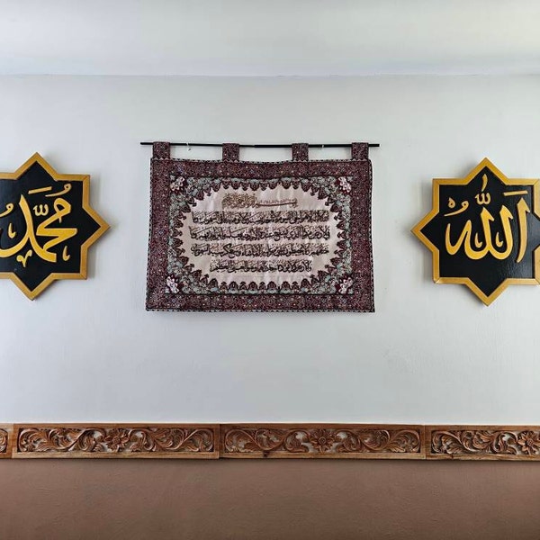 Rectangular Tray, Vintage Wood and Shell Inlay,handmade Square Serving ...