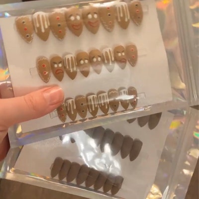 Gingy Press on Nails - Etsy