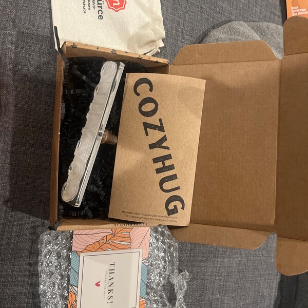 Large Custom Stamp - Large Packaging Stamp - Large Logo Stamp - Made ...