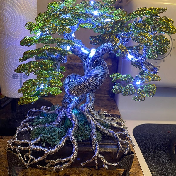 Tree of Life, Lit Wire Tree | Handmade | Special Gift - Etsy