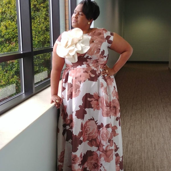 Eggshell Cream Felt Oversized Rosette Magnet Brooch Pin - Etsy