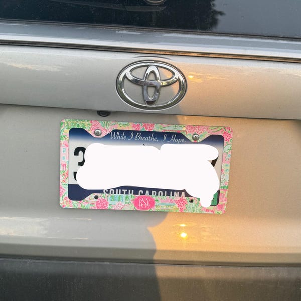 Personalized Mini Bike License Plate - Etsy