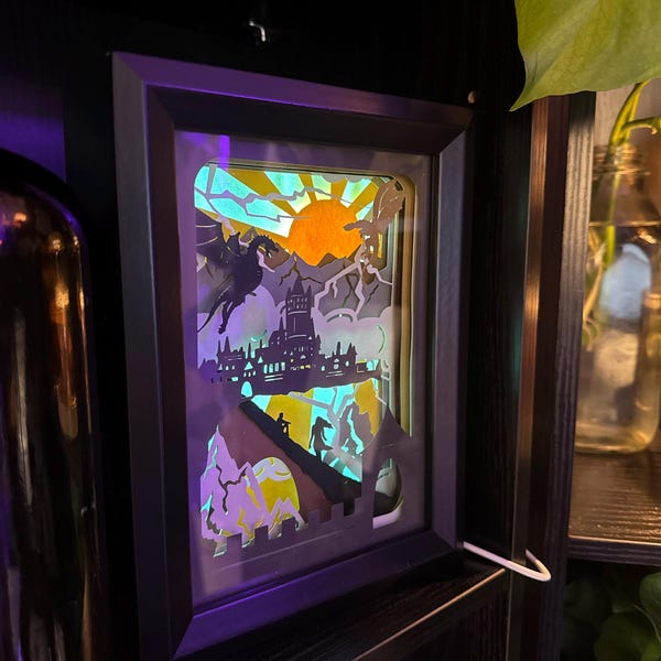 The Parapet LEGACY Edition | Light Box Book Nook, Dragon Book Fantasy ...