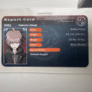Neon Genesis Evangelion Inspired NERV ID Badge. Costume Cosplay Prop ...