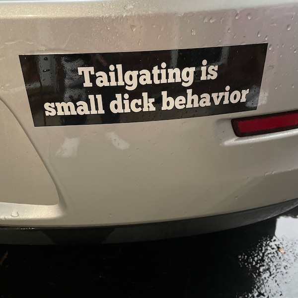 Tailgating Original Bumper Sticker - Etsy