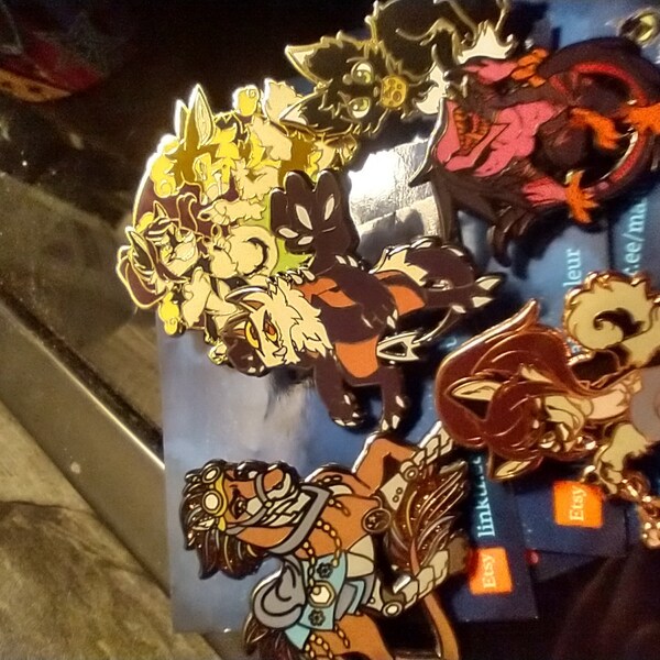 Fursona Pins: Psychic Civet Sticker Furry/feline/ Vinyl Sticker - Etsy