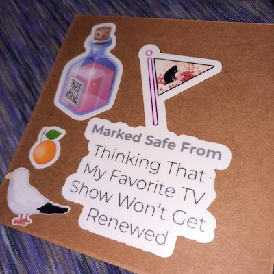 Marked Safe From Show Cancellation Sticker Our Flag Means - Etsy