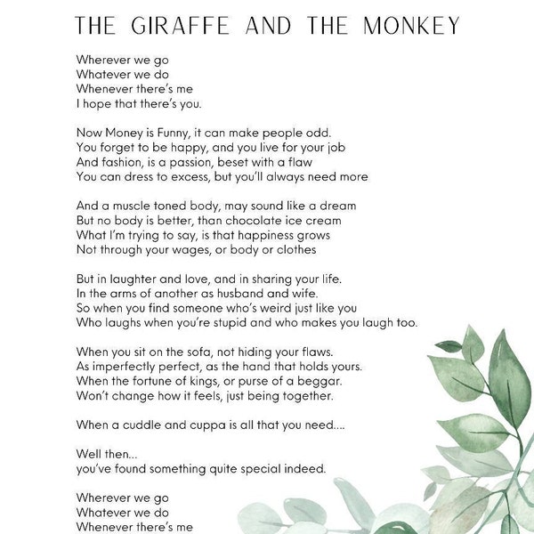 An Irish Blessing Poem Ready to Print, Celebration of Life Poem ...