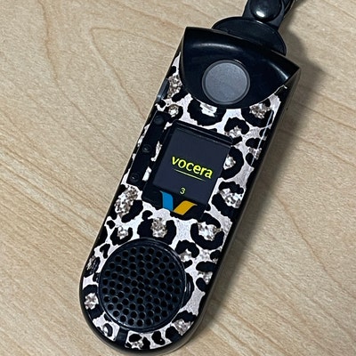 VOCERA SKIN, Vocera Skin Cover , Vocera Decal, Vocera Sticker, Nurse ...