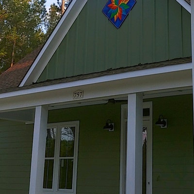 Oval House Number Sign Address Plaque 11x5.5 1/2king Colorcore Brown ...