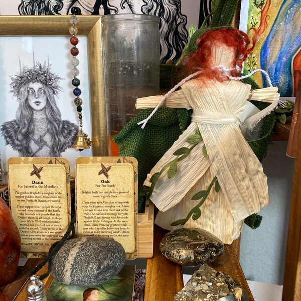 Brigid Corn Poppet - Brighid Goddess - Corn Doll - Etsy