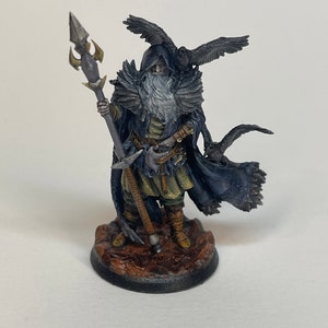 Elf Lancer Miniature 32mm Scale Tabletop Gaming Dnd Miniature Dungeons ...