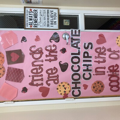 Valentines Bulletin Board Pastel Bulletin Board Editable Affirmation ...