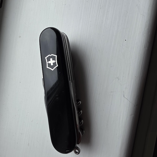 Custom Modified (SAK) Victorinox (genuine)58mm Scales With Clip ...