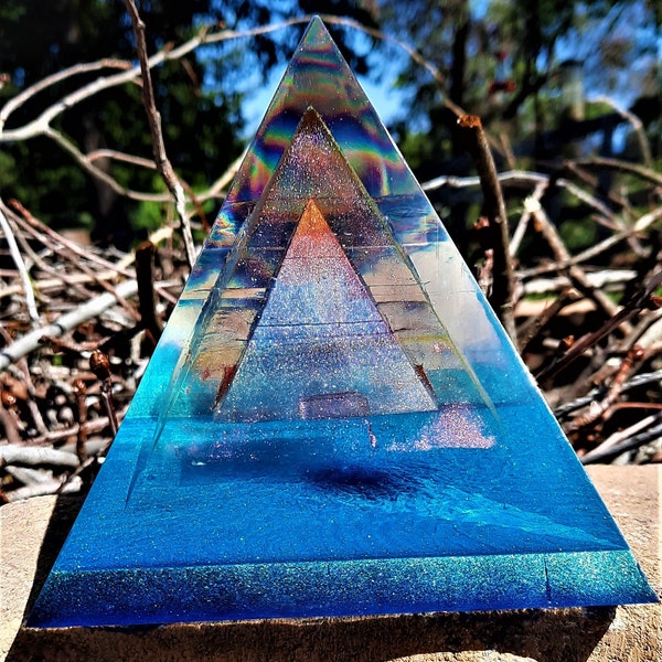 Large Pyramid Mold for Resin Silicone - Orgone Pyramid Mold - Silicone ...