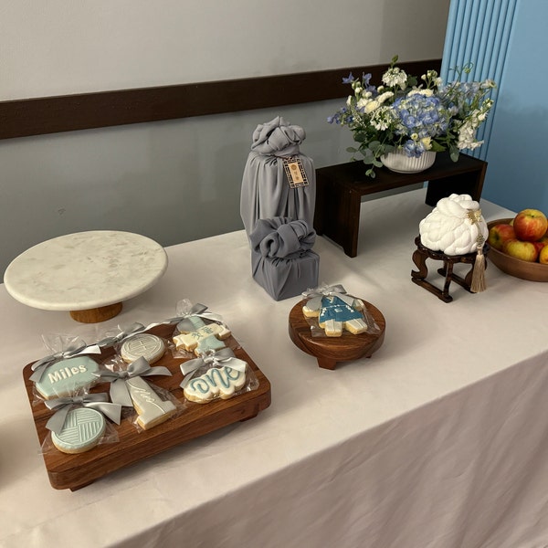 DIY Korean Dohl Bojagi Set, Dohl Party Table Decoration, Modern ...