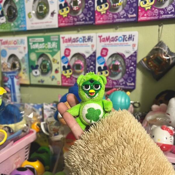 Glitter Vinyl Sticker | Furby-inspired Oddbody | Custom OOAK Design ...