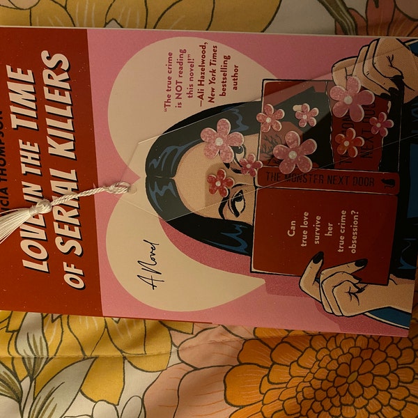 Trendy Bookmark, Preppy Bookmarks, Pink Bookmarks, Acrylic Bookmark ...