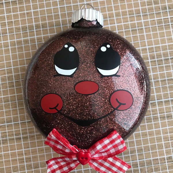 SVG File Gingerbread Girl Face 2 Svg, Dxf, Eps, Png, Jpg Files for ...