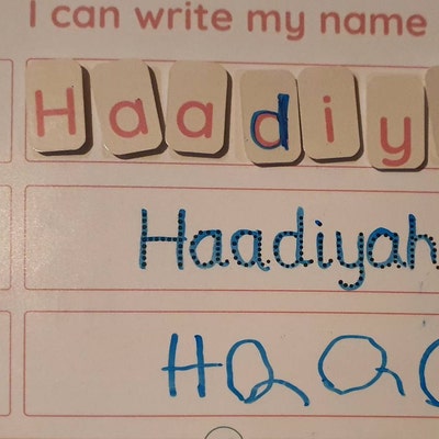 Name Writing Learning Mat Preschool and Early Years EYFS Education ...
