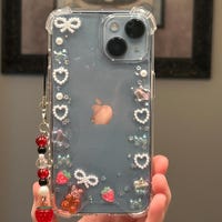 Rabbit Bunny Pink Ribbon iPhone 15/14/13/12/11 Galaxy S24/S23/S22/S21 ...